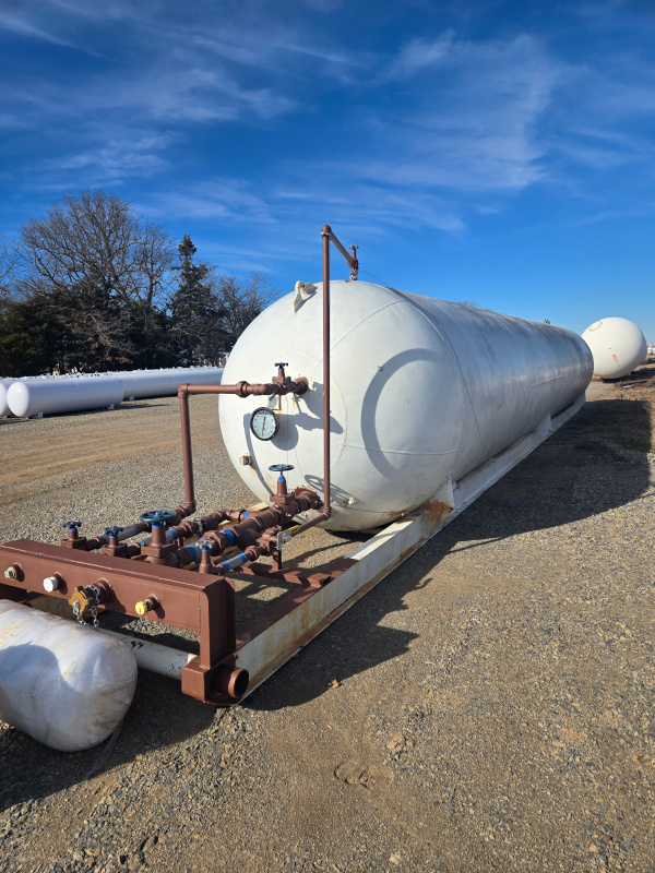 12,000 Gallon Skidded Tank For Sale or Lease | Cactus Tanks